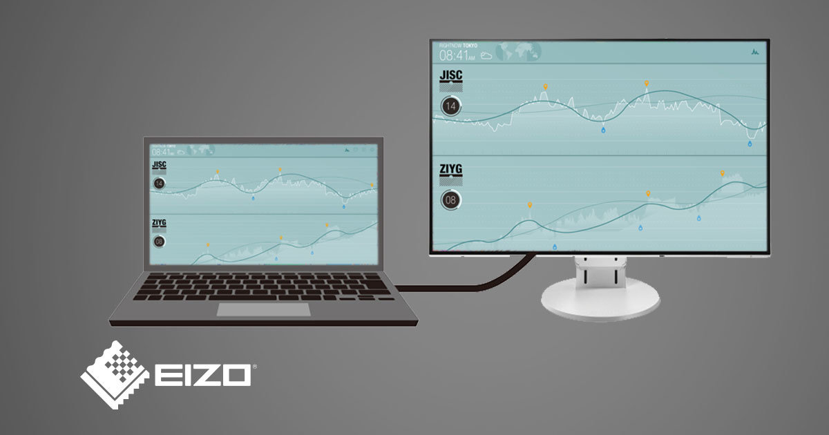 Trabaje más eficazmente en el portátil con un monitor externo