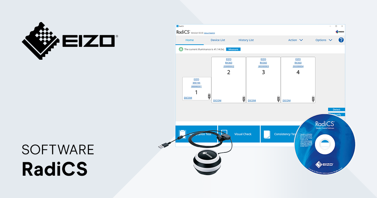 Software RadiCS de EIZO